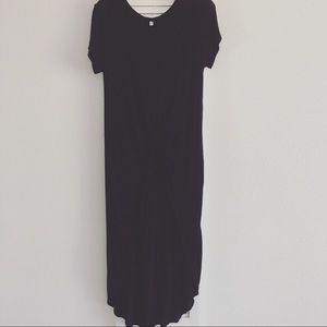 Tops | Black High Low Tee | Poshmark